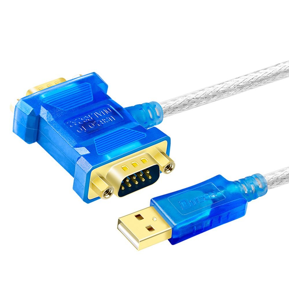 Buy pzsmocn USB 2.0 to DB9 Dual Serial Cable Interface RS232 Serial ...