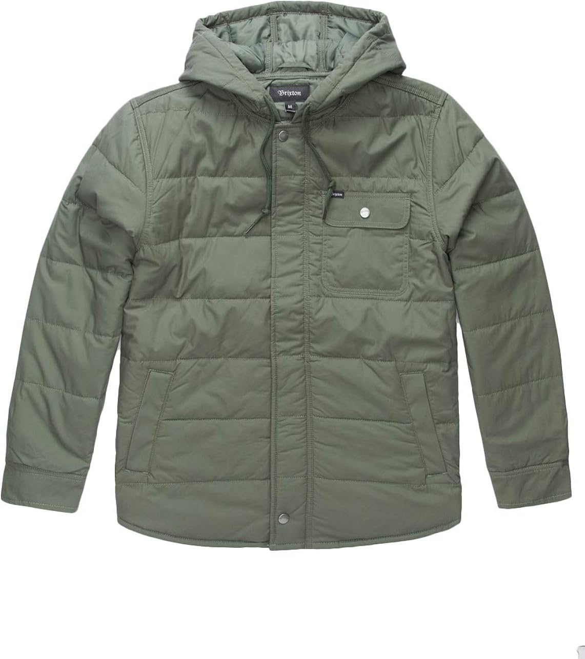 Brixton Mens Cass Hd Jkt Jacket Pine Medium Uk Clothing