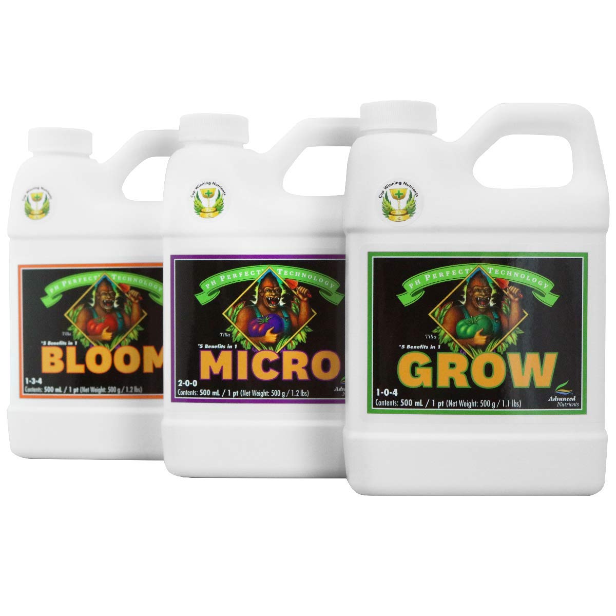 Mua ANBGMBD500 Bloom, Micro, Grow Fertilizer Bundle, 500ml Each, Original Version trên Amazon Mỹ ...
