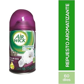 Air Wick Repuesto para Aromatizante de Ambiente Automático Freshmatic, Lirios de Luna & Seda ...