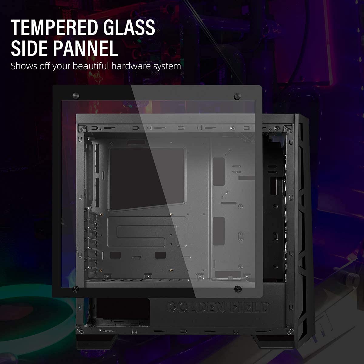 Mua GOLDEN FIELD Z7 Computer Case Gaming PC Case ATX Case Micro ATX/ITX ...