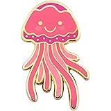 Amazon.com: Pinsanity Cute Purple Octopus Enamel Lapel Pin : Clothing ...