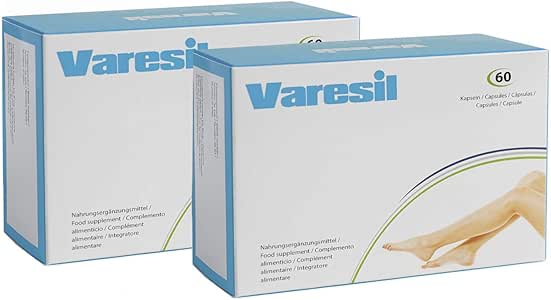 Varices - 2 Varesil Pills: Pastillas para prevenir las varices: Amazon ...