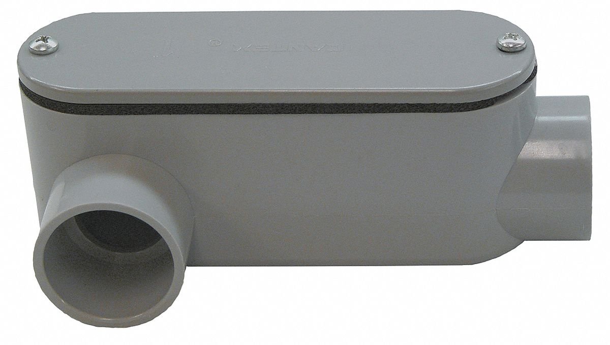 CANTEX Conduit Outlet Body, PVC, LR: Amazon.com: Industrial & Scientific