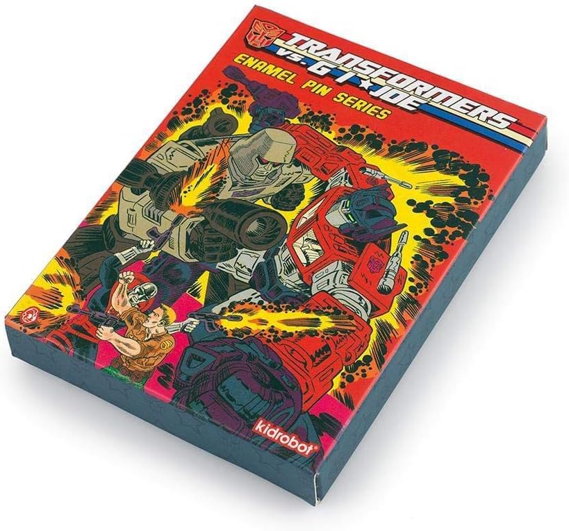 Transformers vs GI Joe Blind Box Enamel Pins Series, One Random – BigaMart