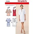 Amazon.com: Simplicity Sewing Pattern 2584 Misses Dresses, P5 (12-14-16 ...