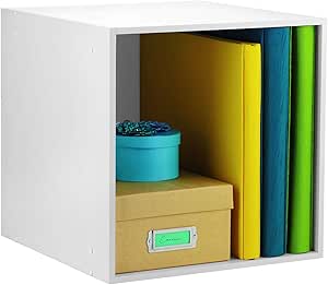 Amazon.com: Ashland White Stackable Open Cube Storage : Home & Kitchen
