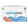 Amazon.com: WaterWipes Plastic-Free Original Baby Wipes, 99.9% Water ...
