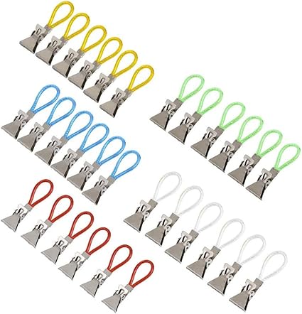 Towel Clips, Hanging Kitchen Clips, Metal Tea Towel Holder Clip ...