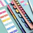 Amazon.com : Colorful Index Label Stickers,Writable Sticky Notes Tabs ...