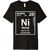 Amazon.com: Nickel Element (white) T-Shirt : Clothing, Shoes & Jewelry