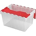 Akro-Mils 66486 12-Gallon Plastic Stackable Storage Keepbox Tote ...
