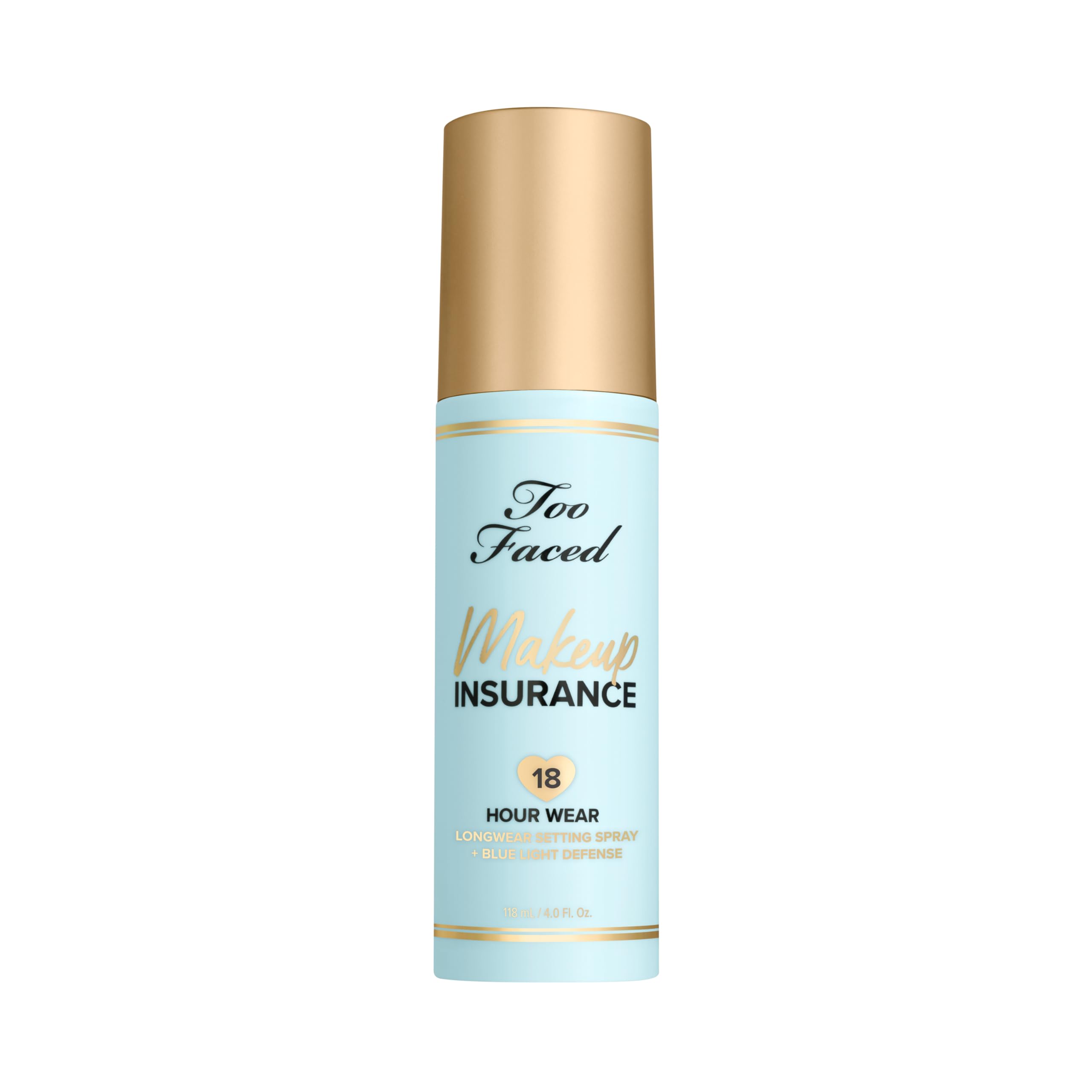 Too Faced Makeup Insurance Setting Spray | Hydrating, Long Lasting ...