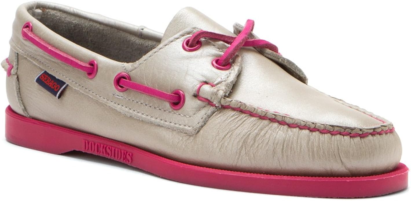 Sebago Damen Docksides Suede W Bootsschuhe, Pink - silber, rosa - Größe ...