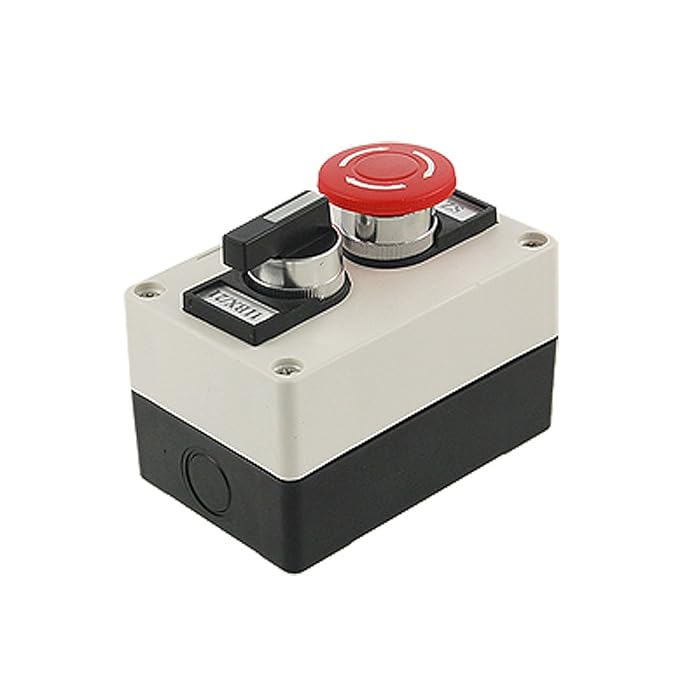 Buy Red Mushroom Emergency Stop Switch Push Button Station Online at ...