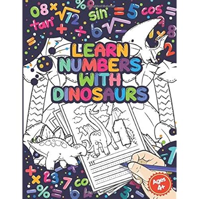 Dinosaur Numbers Coloring Book: Fine Motor Skills, Nepal | Ubuy