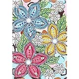 Amazon.com: 5D Diamond Painting Notebook Kits Mandala Flower Cover ...