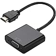 Amazon.com: Moread HDMI to VGA with Audio, Gold-Plated Active HDMI to VGA Adapter (Male to ...