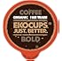 EKOCUPS Artisan Organic Espresso Dark Roast Coffee in Recyclable Single ...