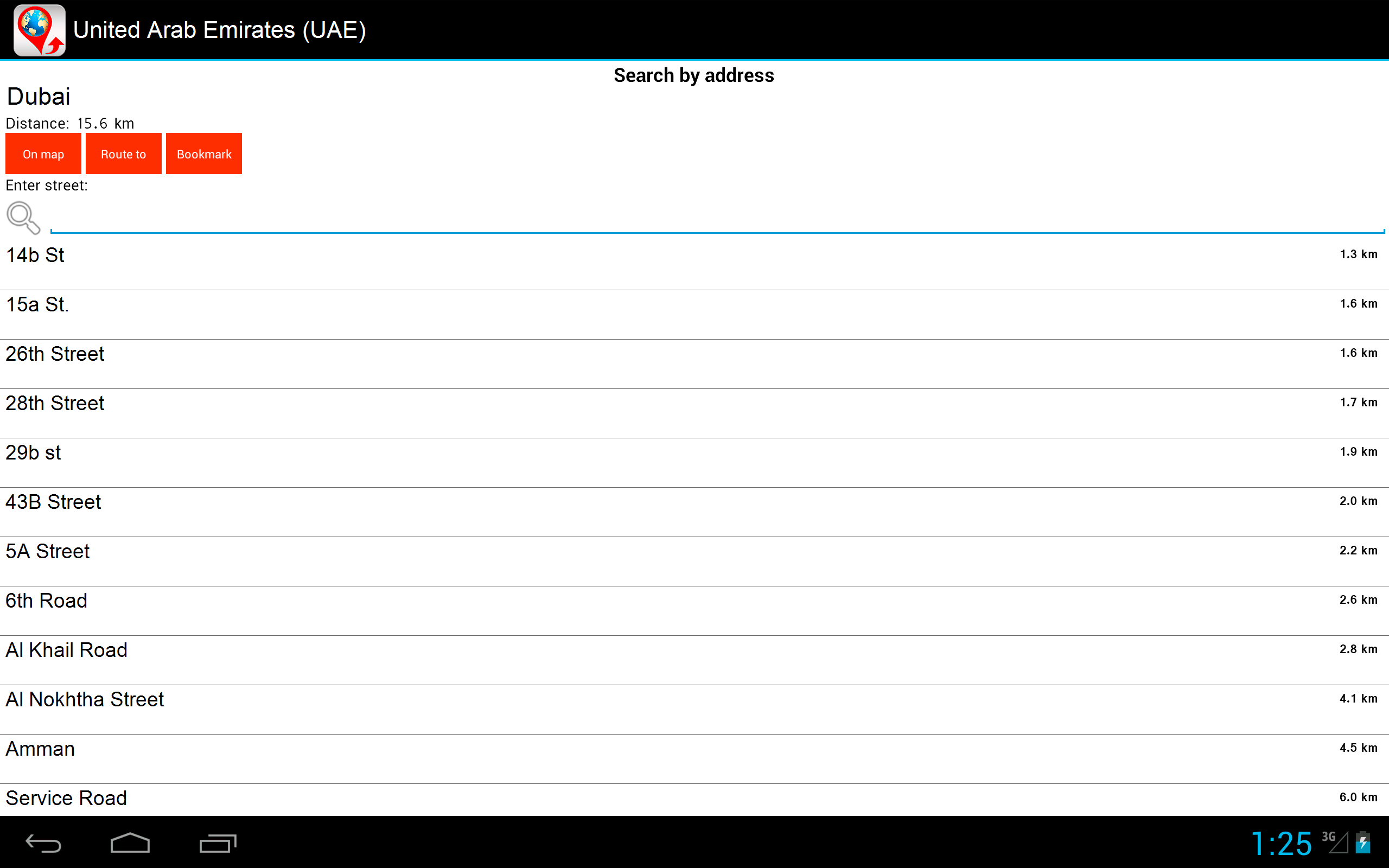 Emirati Arabi Uniti (UAE) Mappa: Offline OSM Soft:Amazon.it:Appstore ...