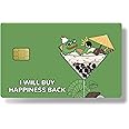 Amazon.com: Card Skin Sticker Funny Cartoon Style, Debit/Credit Card ...