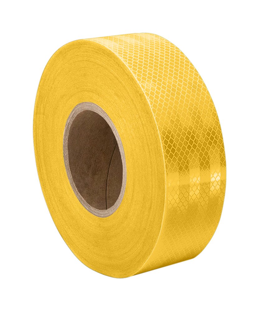 Mua 3M 3431 Yellow Micro Prismatic Sheeting Reflective Tape, 2" x 5 yd ...