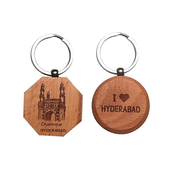 Mela Keychain - Indian Souvenier, Gifts, I Love Hyderabad, Charminar ...