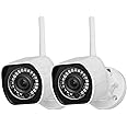 Amazon.com : Zmodo Outdoor Security Camera Wireless (2 Pack), 1080p ...