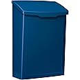 Architectural Mailboxes 2681BE Marina Wall Mount Mailbox, C1, Blue ...