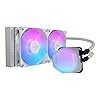Design by Cooler Master 240 Elite Liquid White AIO CPU Liquid Cooler ...