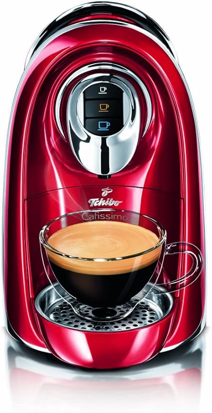 Amazon.de: Tchibo Cafissimo Compact Kaffeekapselmaschine, Rot