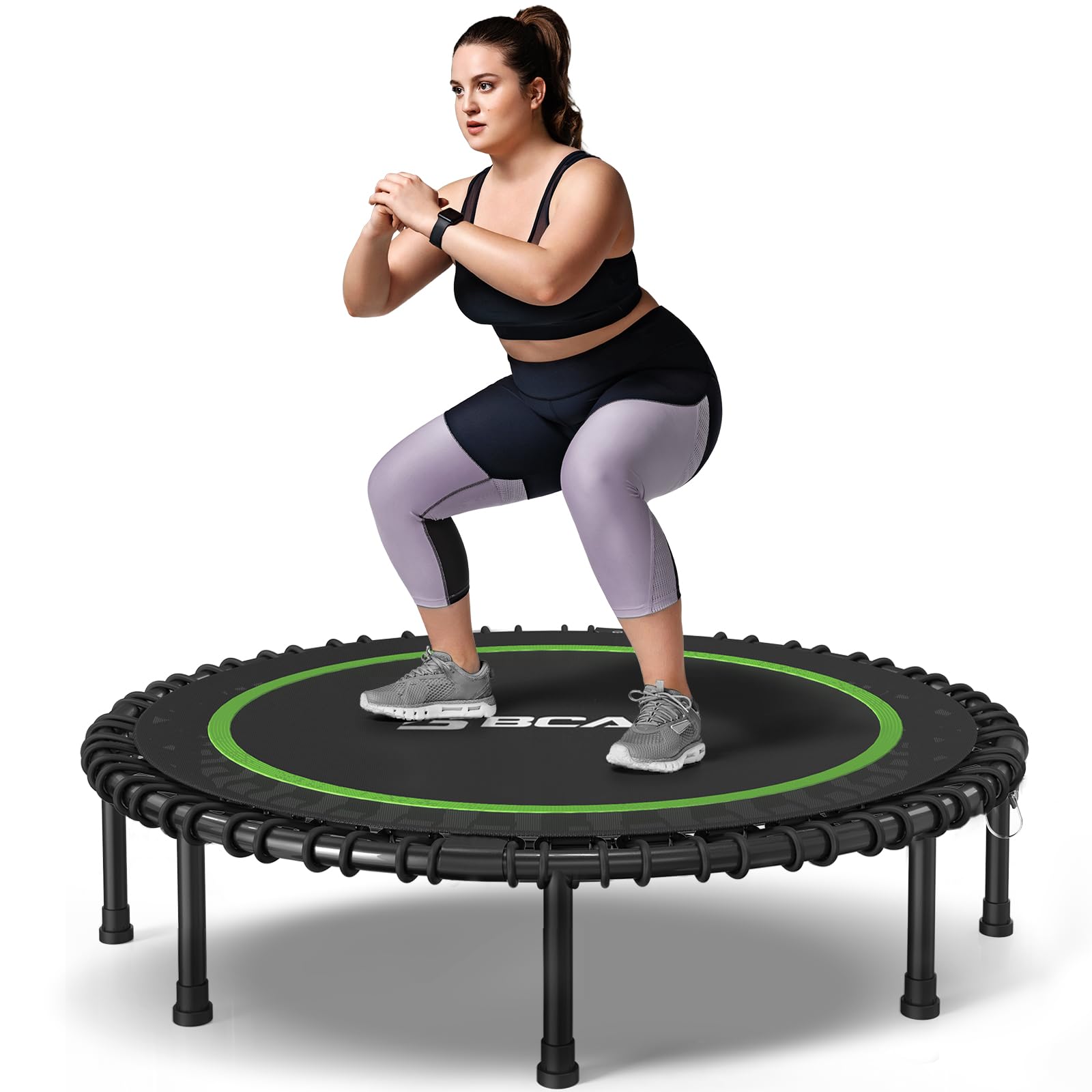 Mua 450LBS/550LBS Foldable Mini Trampoline, 40"/48" Fitness Trampoline ...
