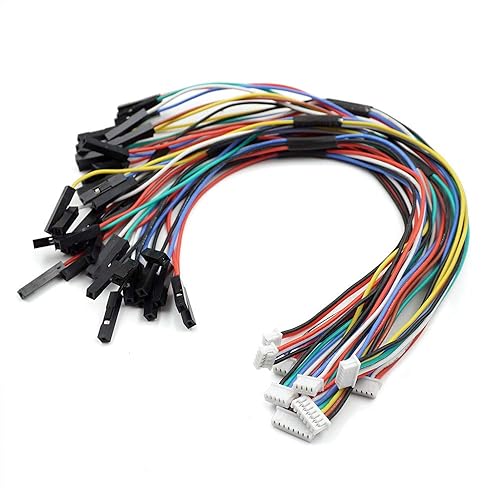 9 PCS 1.25mm to Dupont 2.54mm Pitch Adapter Cables Wire Compatible with JST Molex PicoBlade 1.25 ...