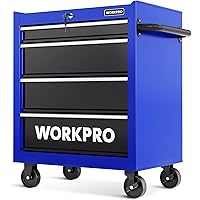 Amazon.com: WORKPRO 4-Drawer Tool Chest, 26-Inch Rolling Metal Tool ...