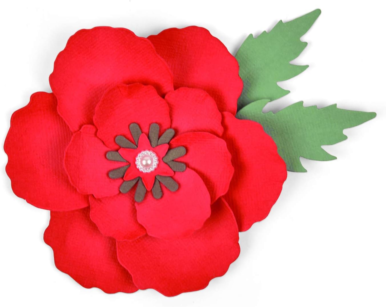 Sizzix Bigz Die 663353, Poppy, One Size, Multi-Colour Colour: Amazon.co ...