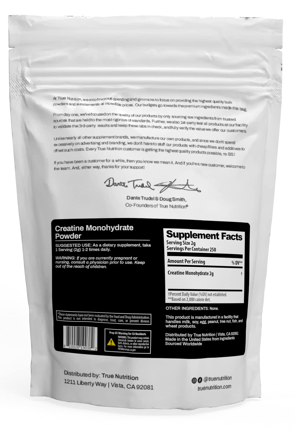 Mua True Nutrition - Creatine Monohydrate Powder - Micronized Creatine ...