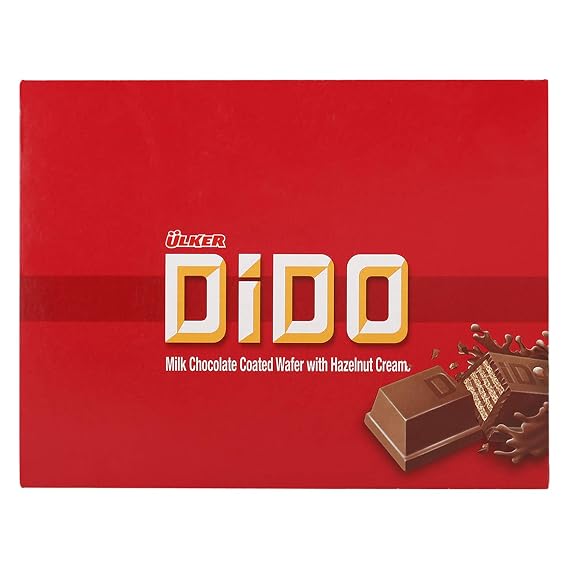 Amazon.com : Ulker Dido Classic Chocolate 48 pcs 1.2 Ounces 35 Gram (24 ...