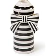 Amazon.com: MACKENZIE-CHILDS Courtly Bow Vase, Unique Flower Vase ...