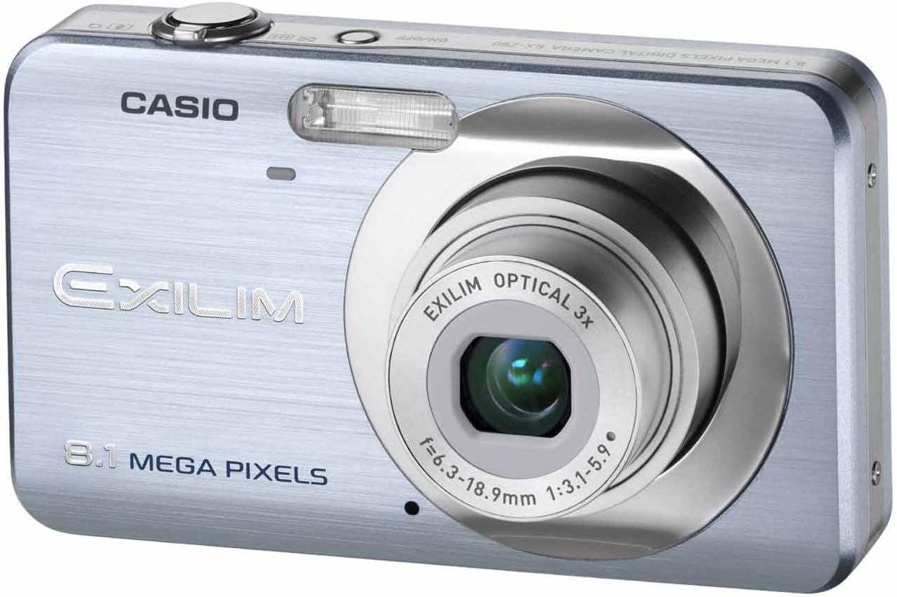 Casio EX-Z80 Compact Digital Camera - Blue 2.6" LCD: Amazon.co.uk ...