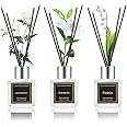 Amazon.com: NEVAEHEART Reed Diffuser Set, Gardenia/Freesia/Jasmine & Mint, 1.7OZ x 3 Packs Reed ...