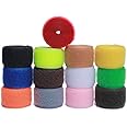 Amazon.com: BASOKAN Sew on Hook and Loop Nylon Fabric Magic Fastener ...