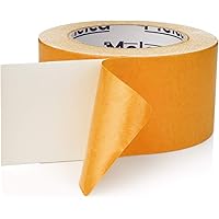 Double Sided Rug Tape - Hardwood Floors, Carpet, Area Rugs, Tile (2.5 ...