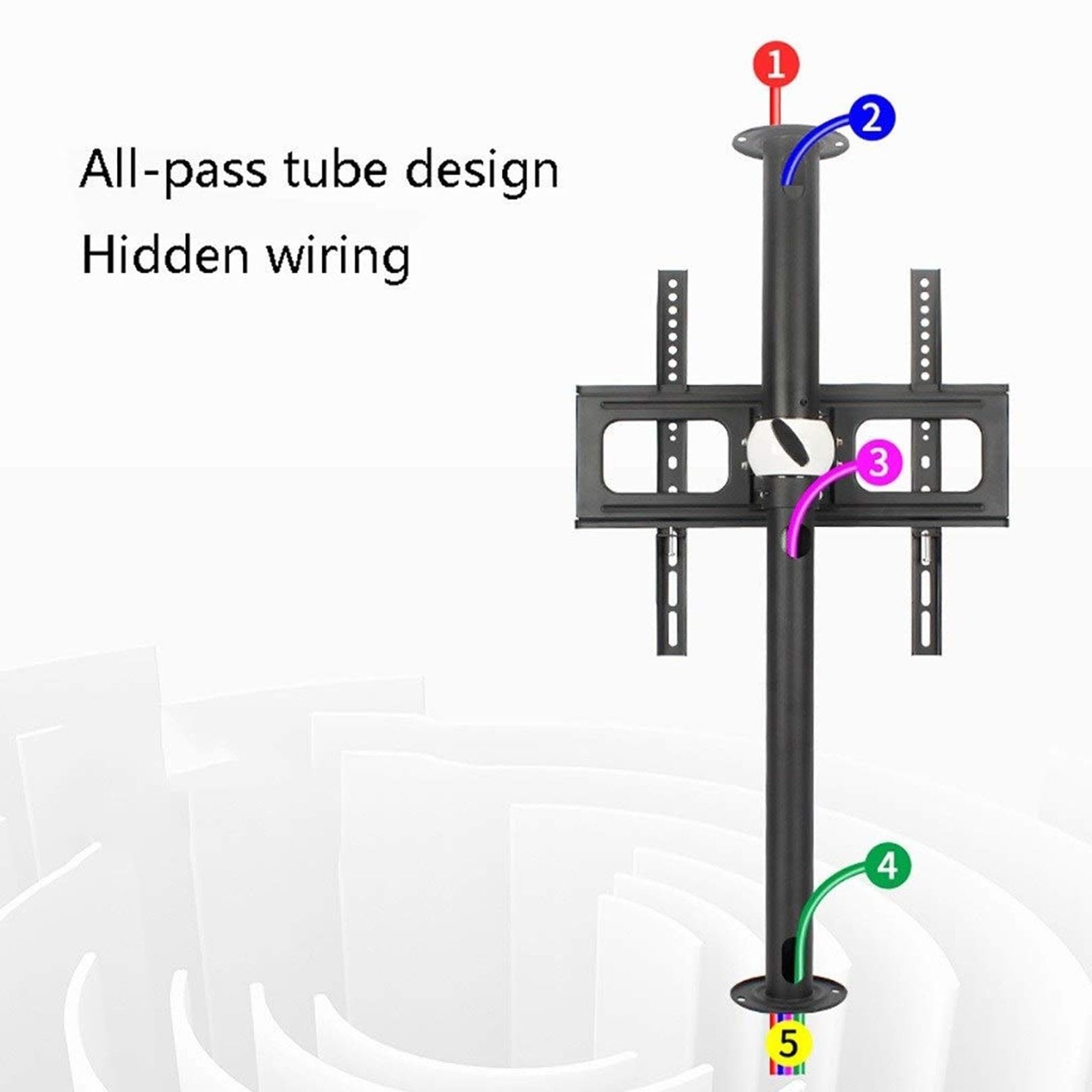 Mua TV Floor Stand - Adjustable Tv Wall TV Mount, LCD TV 360 Degree ...