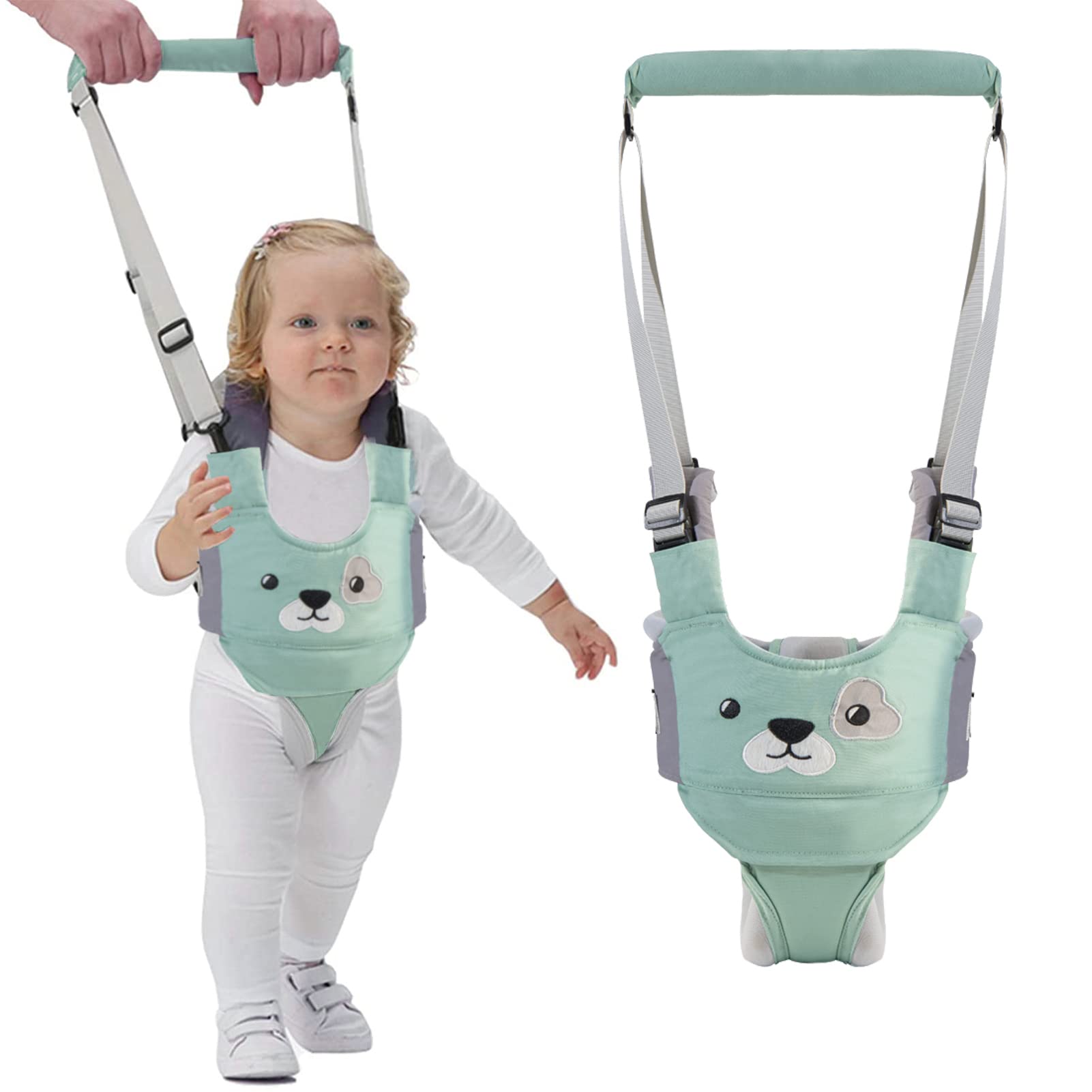 IULONEE Baby Walker, Handheld Kids Toddler Walking Harness Helper ...