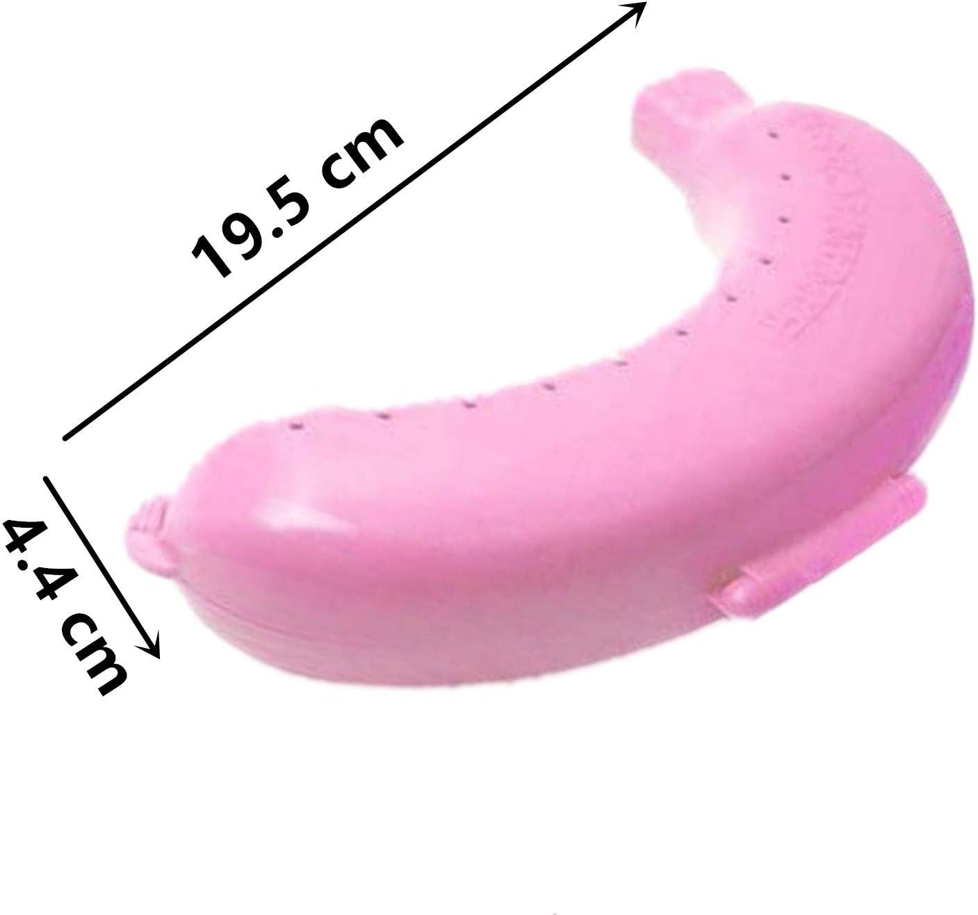 3 Pieces Banana Cases Cute Banana Boxes for Storing and Protecting ...