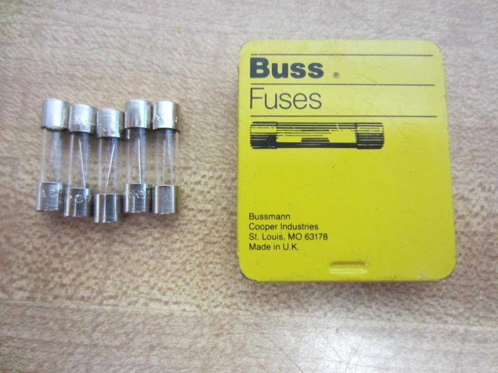 Bussmann GMA-5A Fuse 5A 125V Buss GMA5A (Pack of 5): Amazon.ca: Tools ...