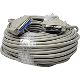 Amazon.com: Your Cable Store 25 Foot DB25 25 Pin Serial Port Cable Male ...