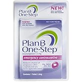 Amazon.com: Plan B One-Step Emergency Contraceptive, 1.5 Mg (1 Tablet) : Health & Household