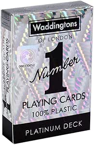 Amazon.com: Waddingtons Number 1 035521 Platinum Waddingtons Playing ...