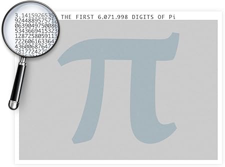 The Six Million Digits of Pi Poster: Amazon.co.uk: Office Products